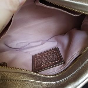 Coach | Bags | Rose Gold Leather Coach Bag | Poshmark